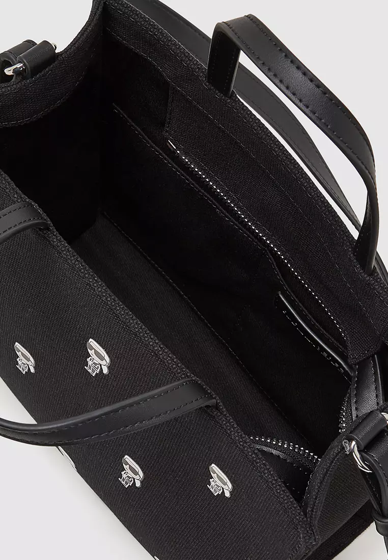 Buy KARL LAGERFELD Ikon All Over Print Small Square Tote Bag 2026 ...