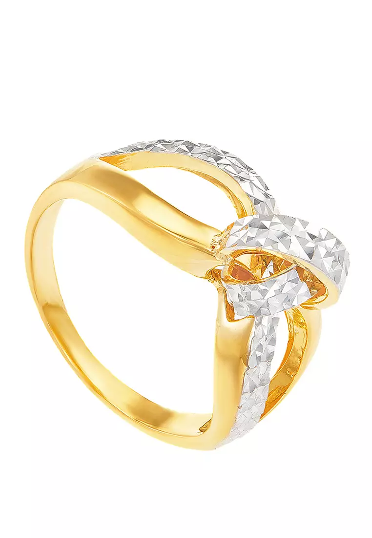 Buy HABIB HABIB 916/22K Yellow and White Gold Ring R62530720 2026 ...
