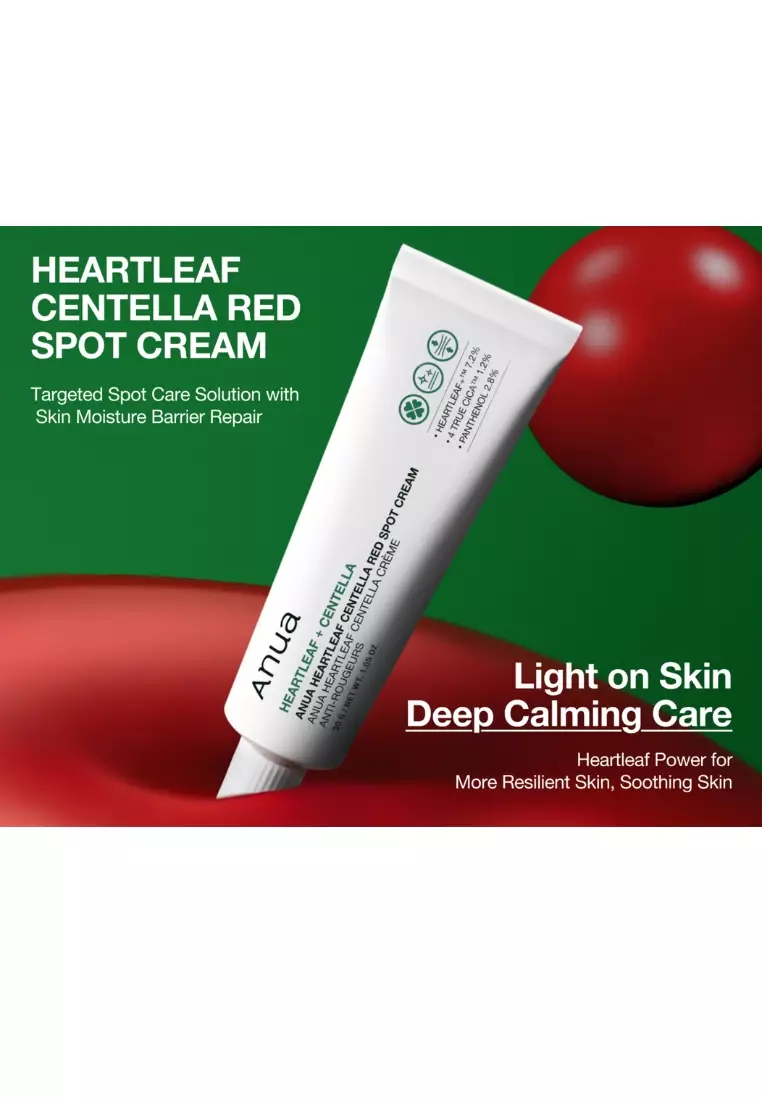 Buy Anua ANUA CENTELLA RED SPOT CREAM 30ml 2025 Online | ZALORA