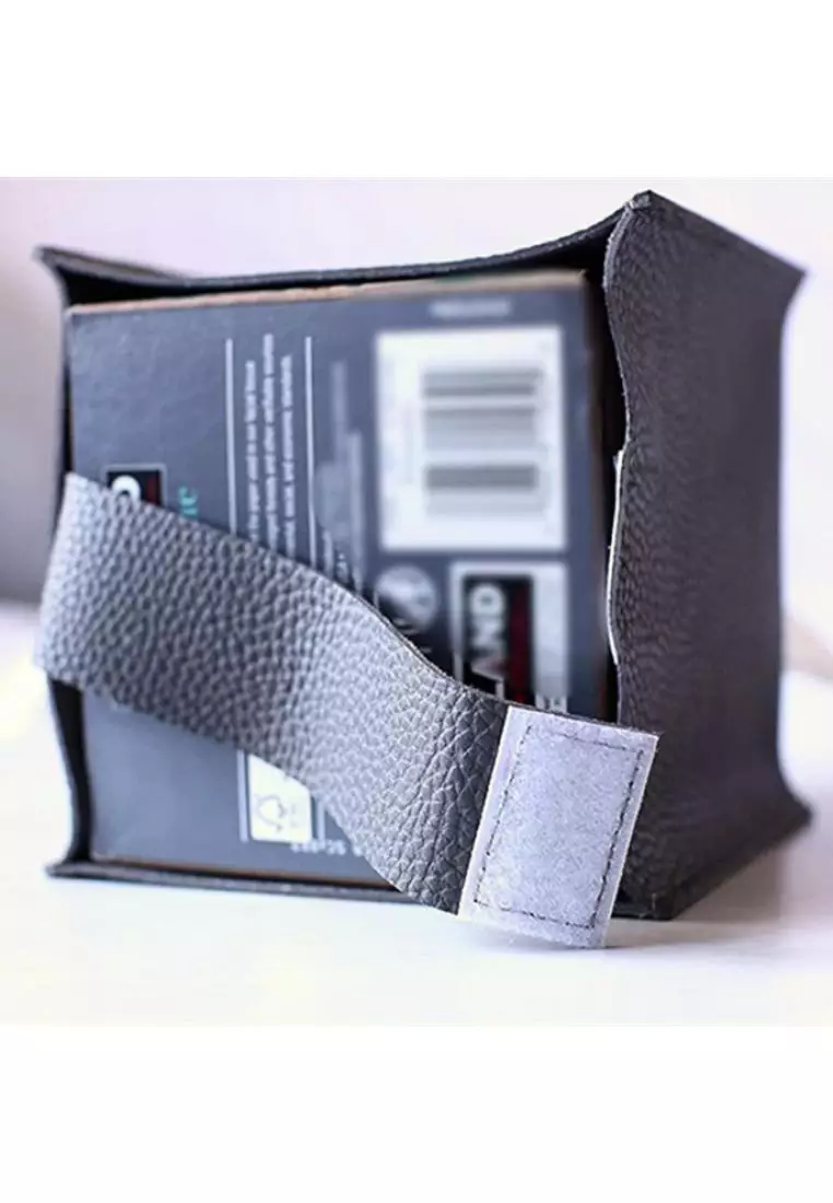 Buy DILAS HOME DILAS HOME Modern Minimalist Square PU Leather Tissue ...