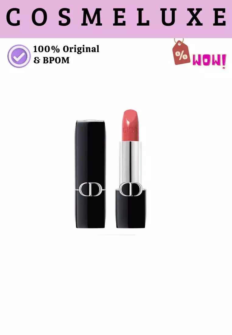Jual Dior Rouge Dior Lipstick - 458 Paris Satin Finish Original 2025 ...