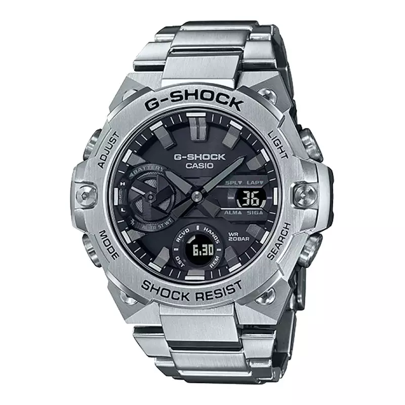 Jual CASIO [RAMADHAN SALE] Jam Tangan Pria Casio G-Shock G-Steel GST-B400D-1ADR Tough Solar ...