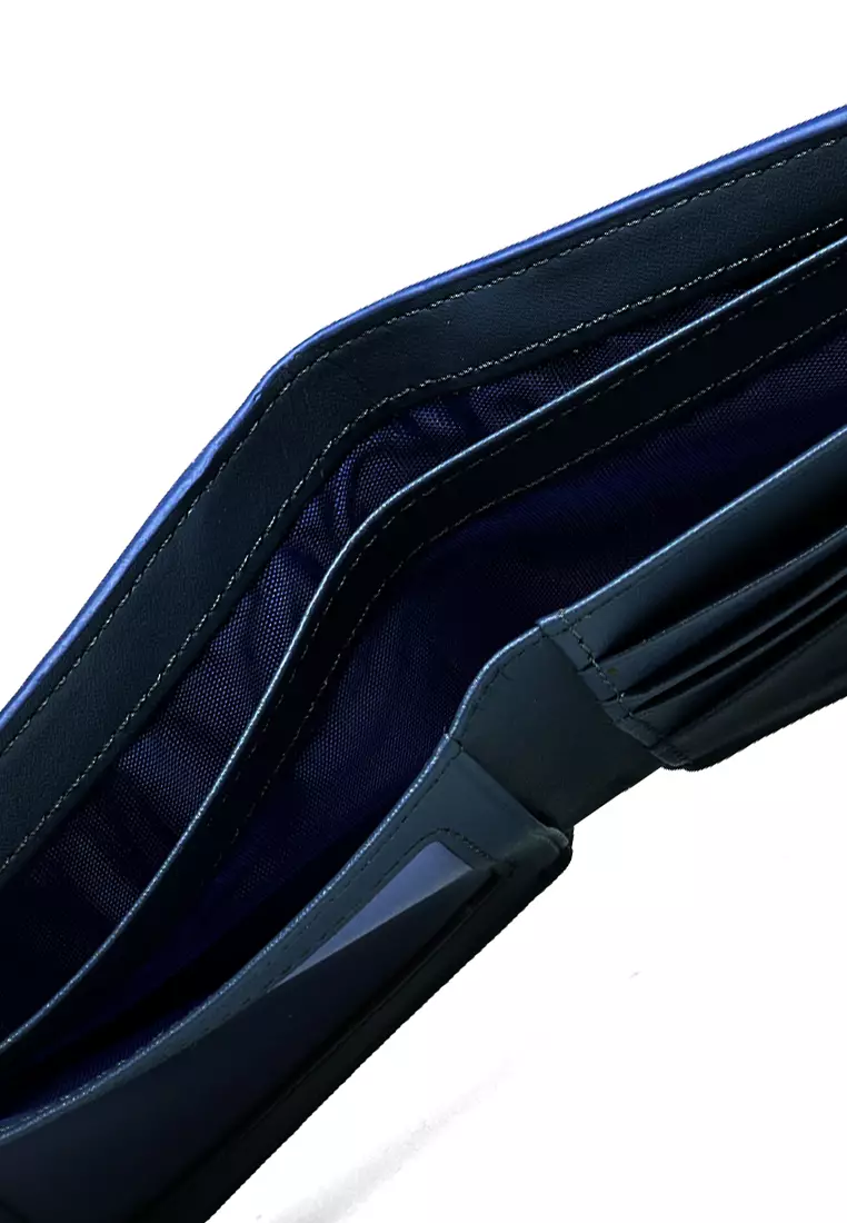 Buy Marithe + Francois Girbaud Girbaud Men's Navy Blue Trevor Bifold ...