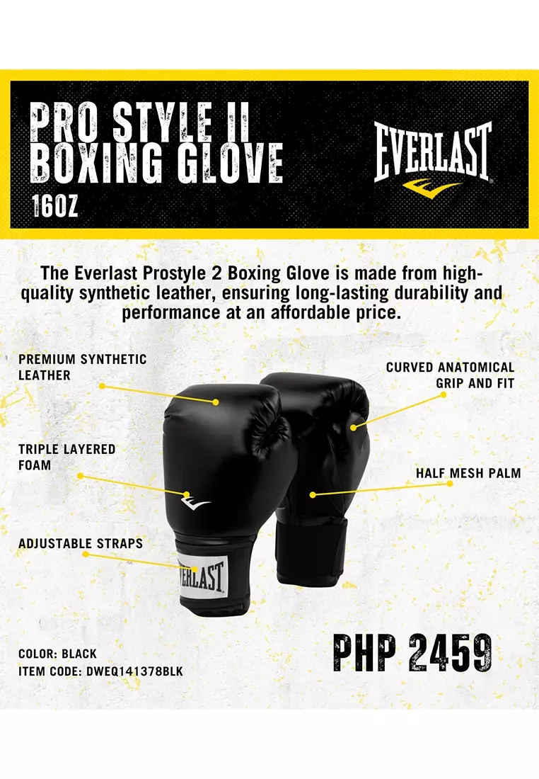 Buy Everlast Everlast Pro Style II Boxing Gloves16oz 2025 Online ...