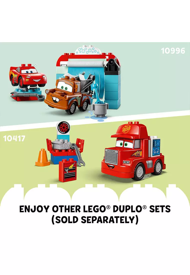 Buy LEGO® DUPLO 10417 Mack at the Race, Age 2+, Building Blocks, 2024 ...