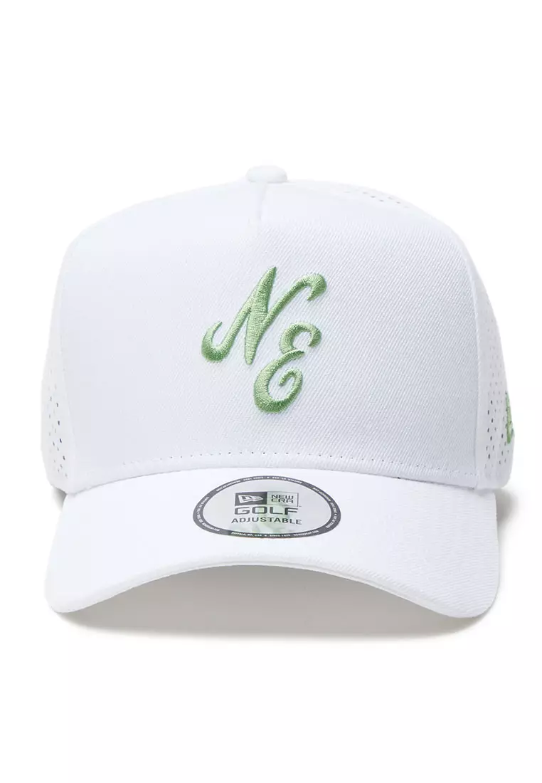 Buy New Era New Era Golf Script Logo Laser White 9FORTY Trucker A-Frame Snapback Cap 2024 Online ...