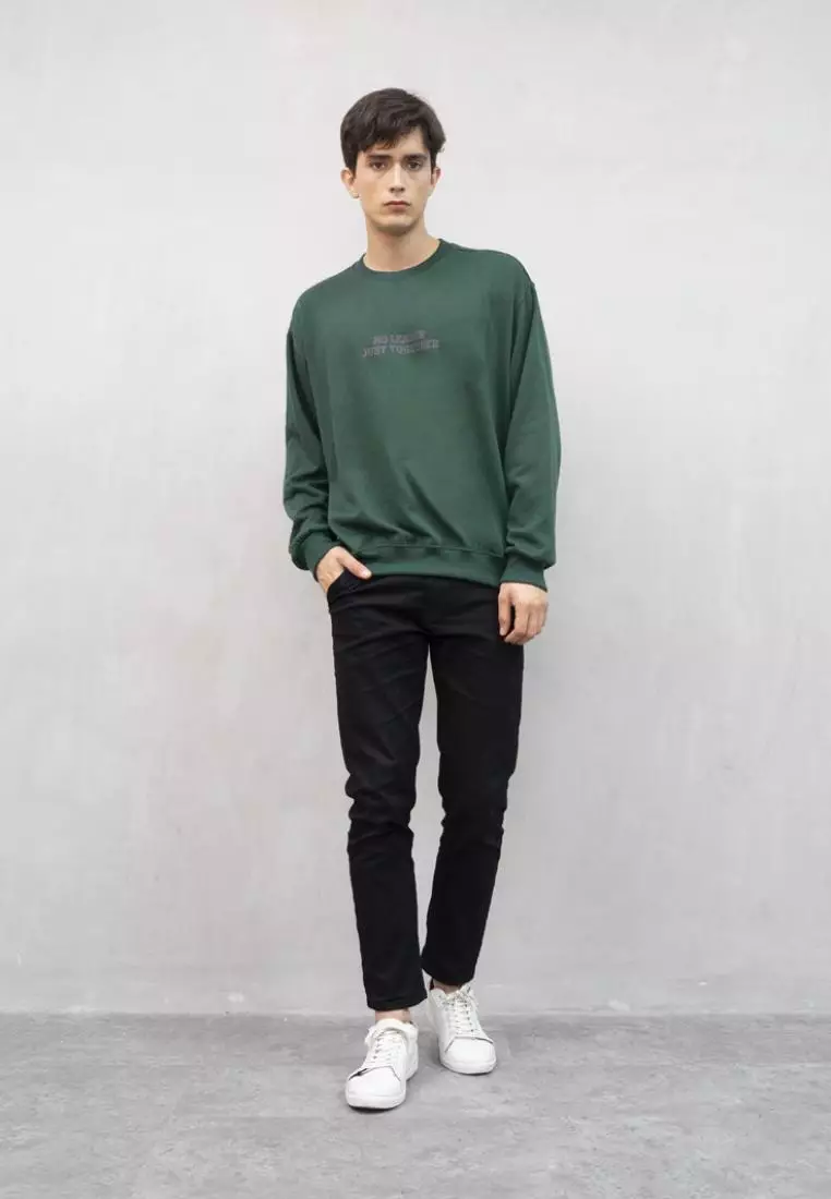 Jual House of Cuff sweater basic lengan panjang baju sweater tebal kata ...