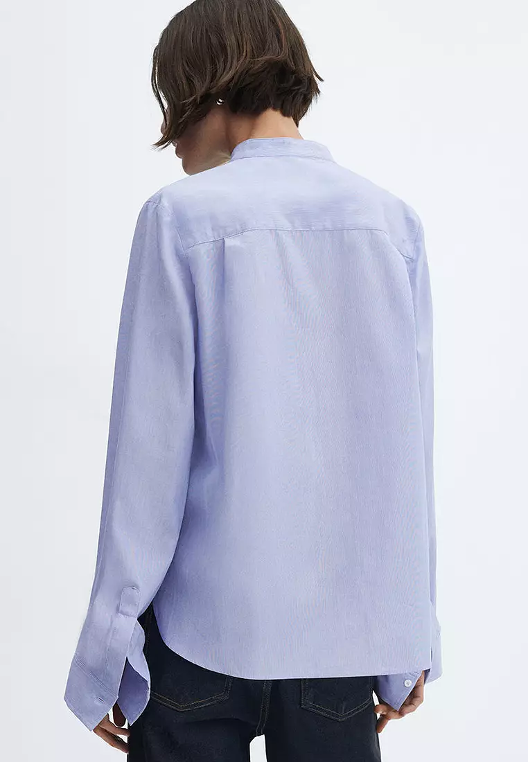 Buy Mango Buttoned Cotton Shirt 2024 Online Zalora Singapore