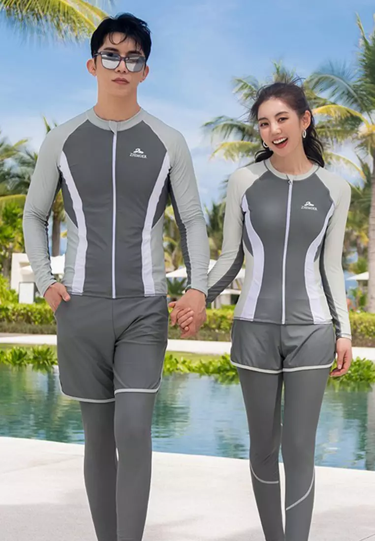 Buy LYCKA LLL3096 Korean Style Men Rash Guard 3-Pieces Set Multi 2025 ...