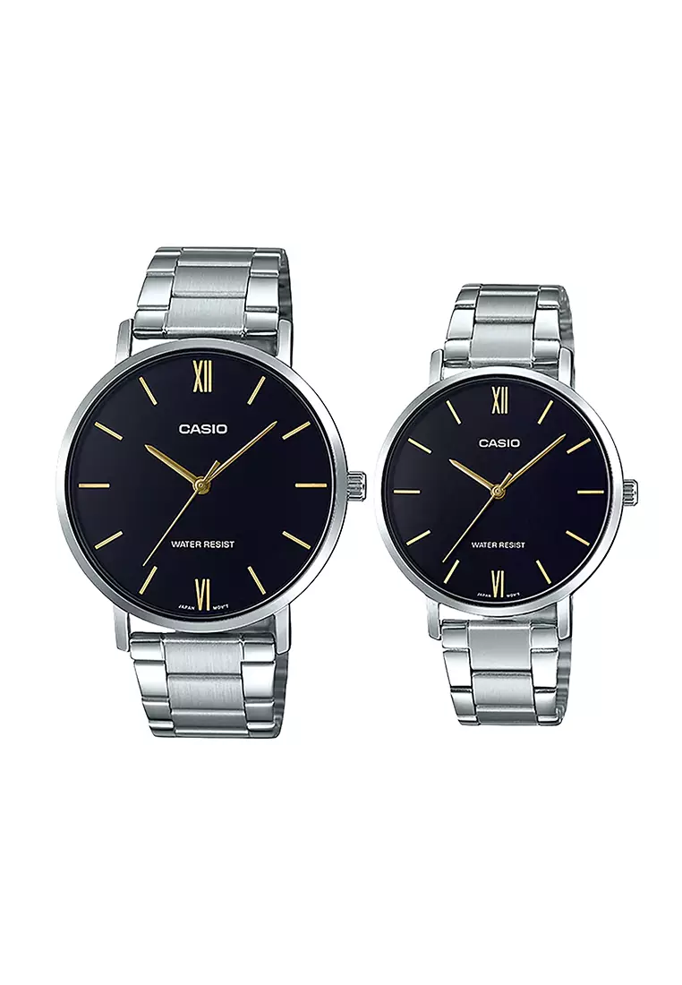 Buy casio Couple Watch MTP/LTP-VT01D-1B 2026 Online | ZALORA Philippines