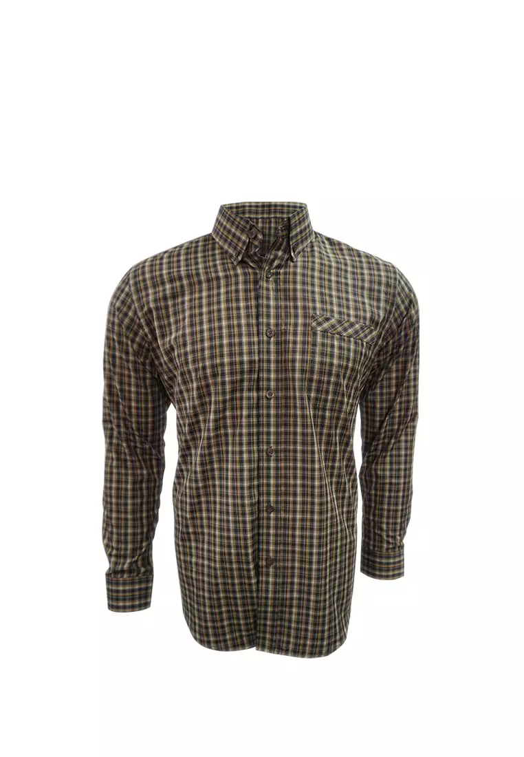 Jual MOZZO Bruno Slim Fit Shirt Original 2025 | ZALORA Indonesia