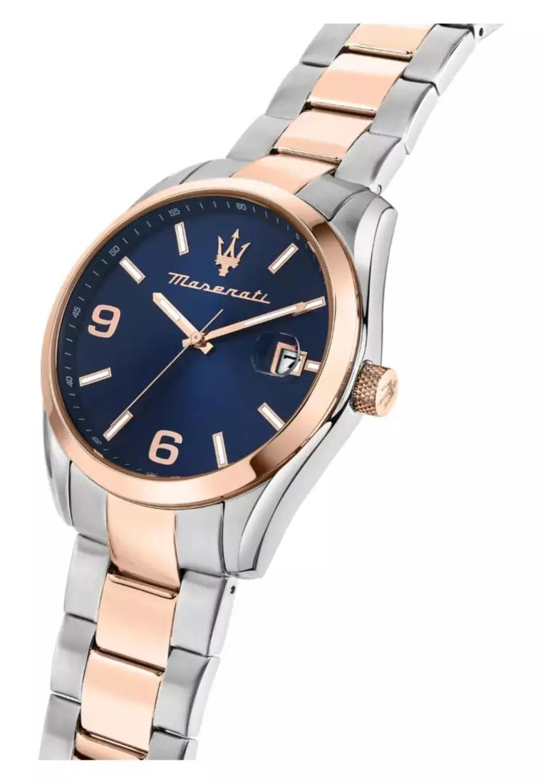 Buy Maserati Maserati Blue Dial Two-Tone Stainless Steel Strap Men ...