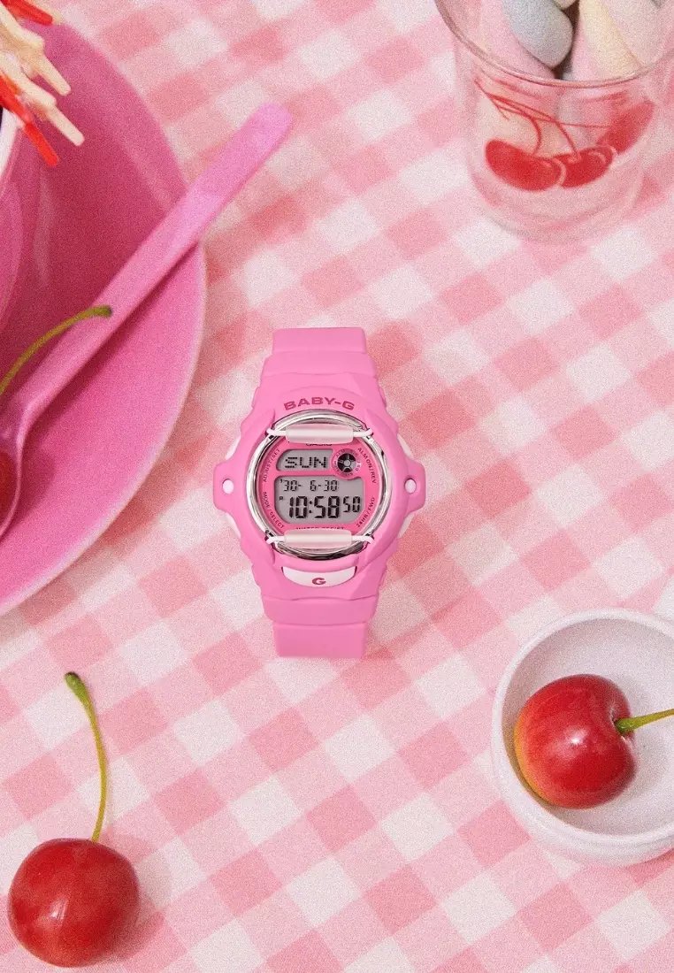 Buy CASIO CASIO BABY-G BG-169CH-4DR PINK CHERRY-ON-TOP DIGITAL WATCH ...