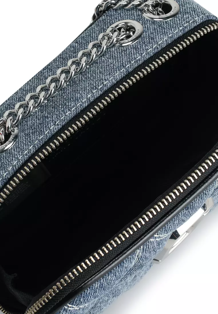 Buy Marc Jacobs The Quilted Denim Softshot Bag 2026 Online | ZALORA ...