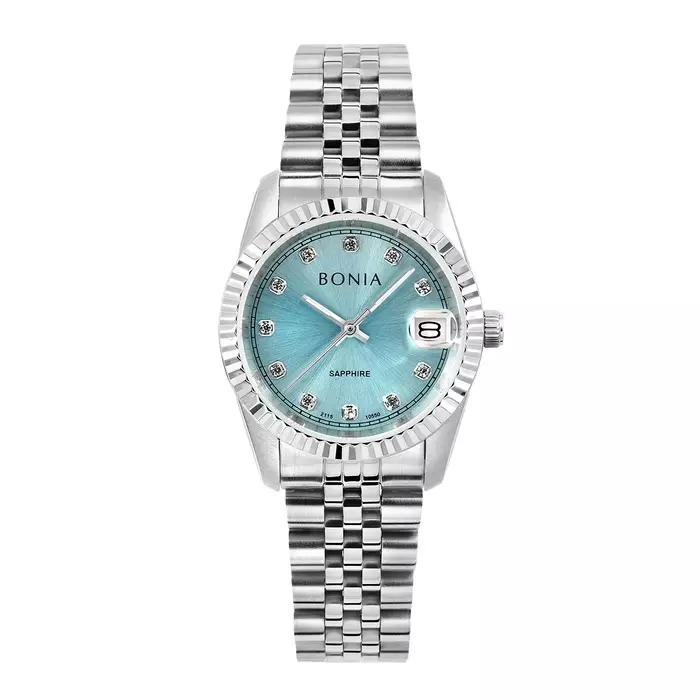 Jual BONIA Jam Tangan Wanita Bonia Noble Blue Dial Analog B10550-3388 ...