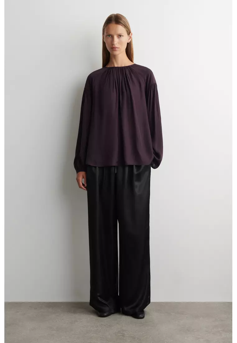 Buy COS GATHERED BLOUSE 2026 Online | ZALORA