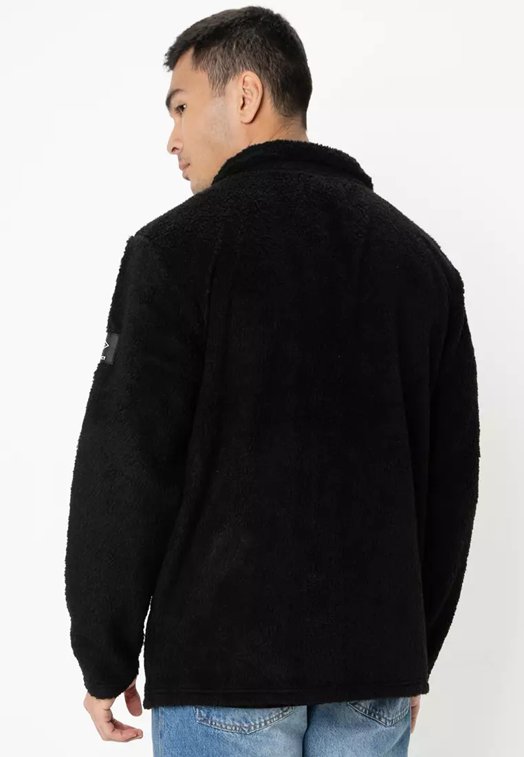 Buy Denim Project Teddy Jacket With Patches 2025 Online | ZALORA ...