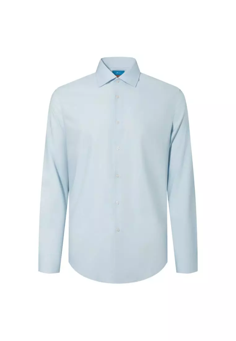 Buy G2000 Non-Iron Silky Touch Stretch Smart Fit Twill Shirt 2025 ...