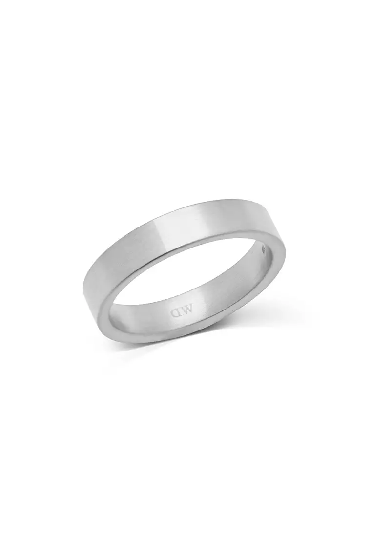 Jual Daniel Wellington Line Ring Brushed Silver 4.5mm - Unisex Ring for ...