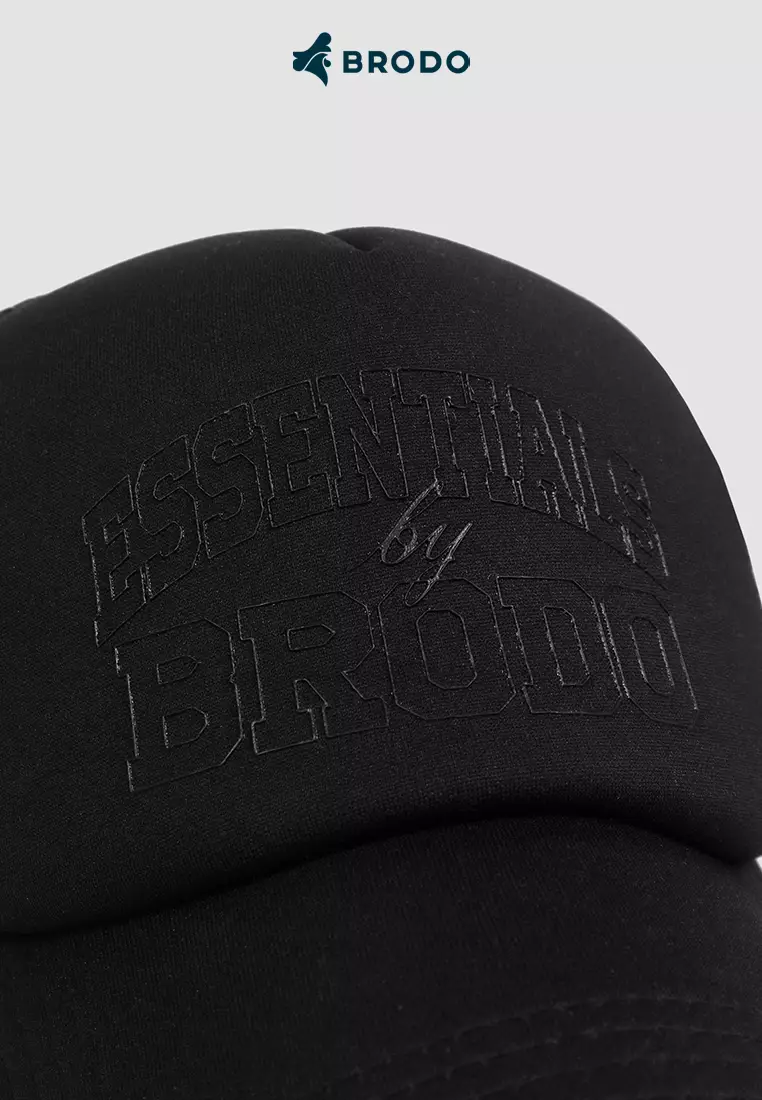 Jual Brodo BRODO - Bigger Trucker Hat All Black Original 2024 | ZALORA ...