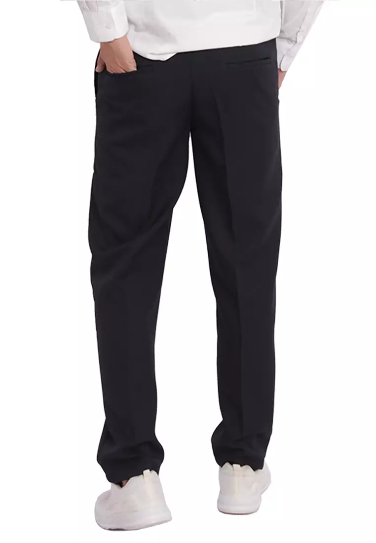 Jual ATVA Celana Wool Slimfit Pria by ATVA Apparel Blue Black Original ...