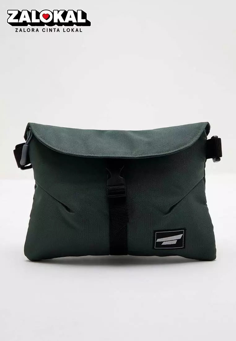 Jual Berrybenka Label Men Myron Sling Bag Olive Original 2024 | ZALORA ...
