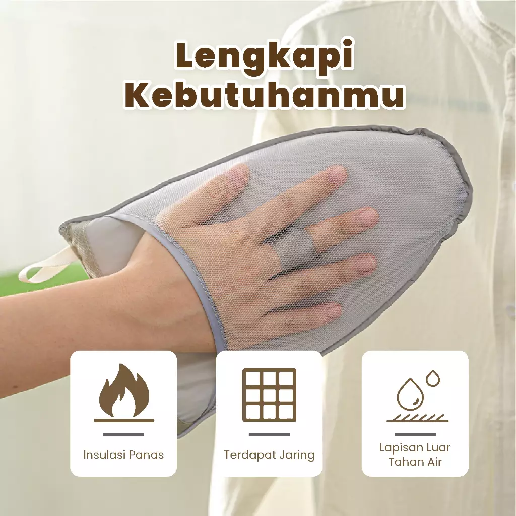 Jual Dorahomi DoraHomi Sarung Tangan Setrika Uap Gengam Alas Setrikaan ...