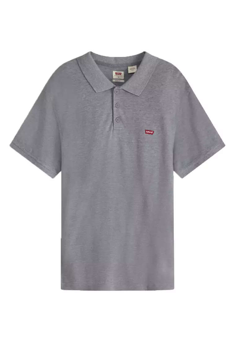 Jual Levi's Levi's New Cool Hm Polo Medium Grey Heath (35883-0004 ...
