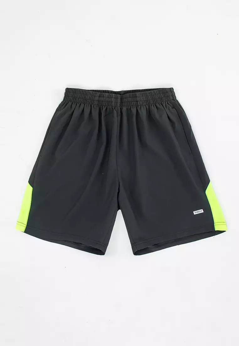 Buy FOREST Forest Stretchable Dri-Fit Sport Shorts - 65758-03Dk Grey ...