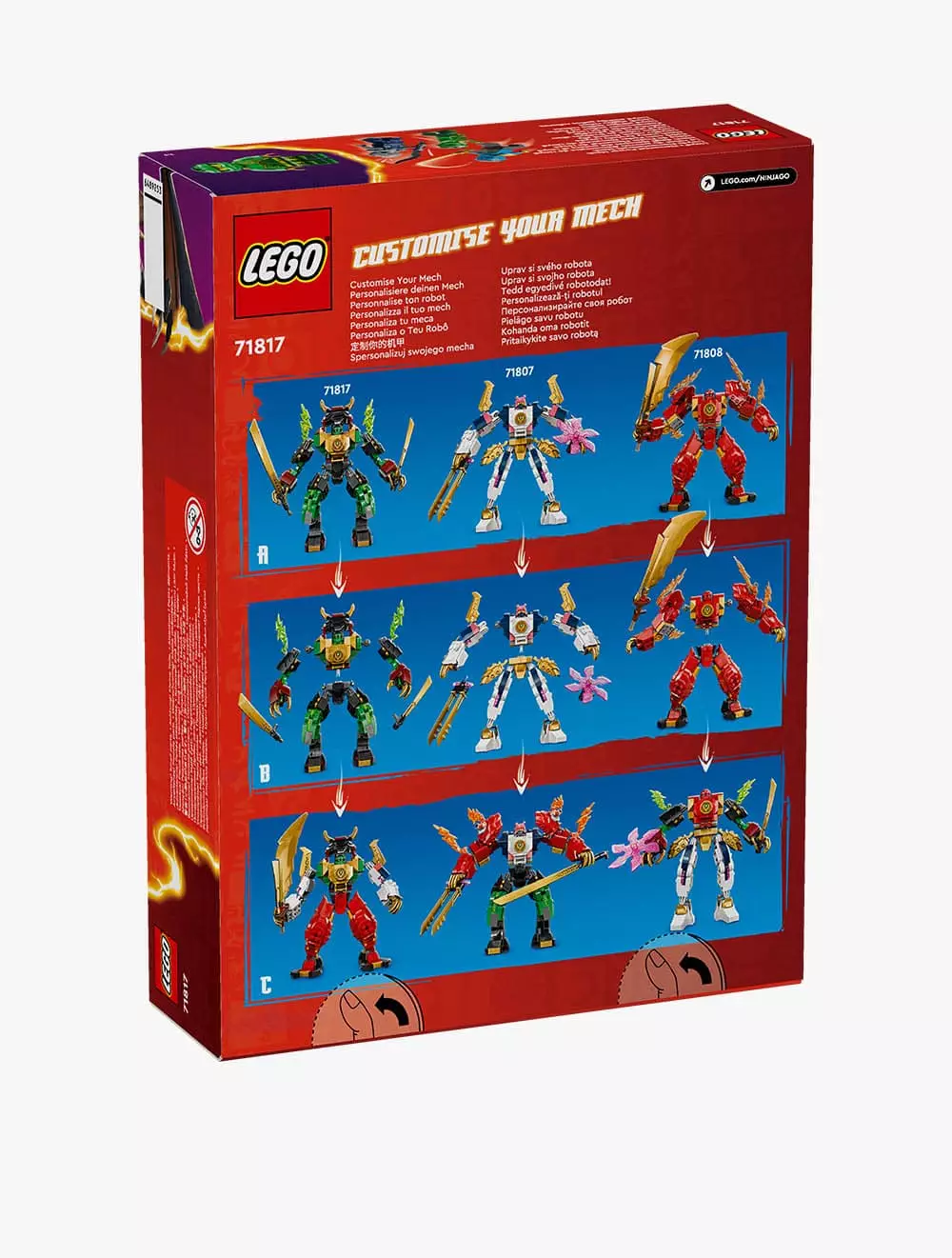 Jual Lego LEGO® Ninjago Lloyd's Elemental Power Mech - 71817 Original ...