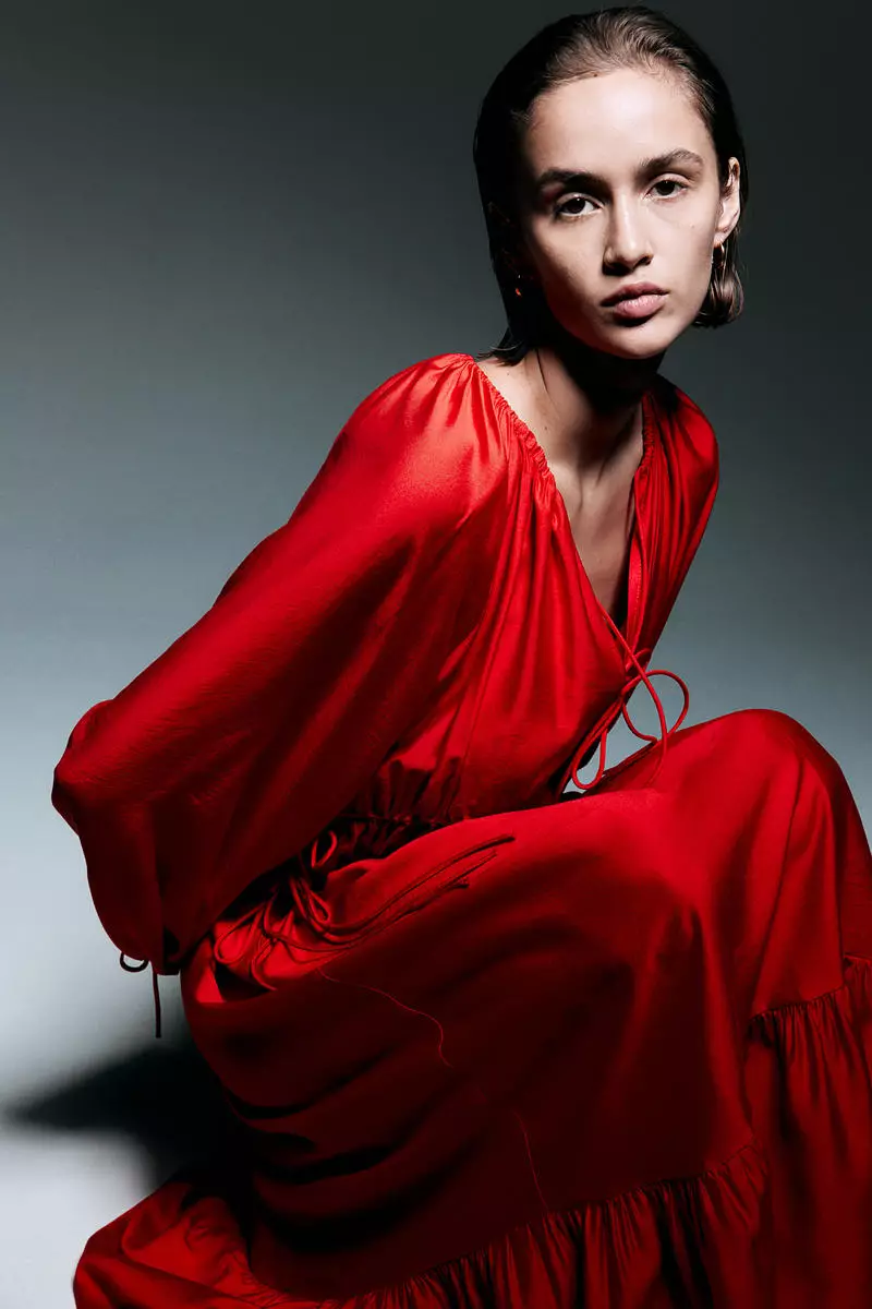 Buy H&m Drawstring-detail Dress Online | Zalora Malaysia