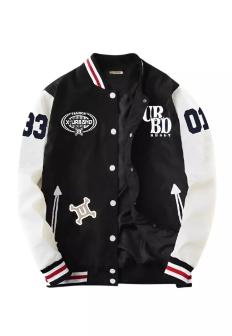 Jual Sogno Jaket Varsity Baseball A218-HITAM Original 2024 | ZALORA ...