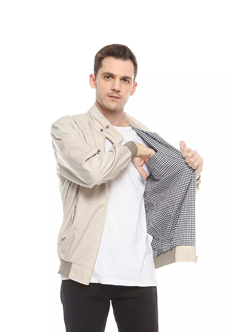 Jual ATVA Jaket Harrington Atva Raymond Series Cream Original 2025 ...