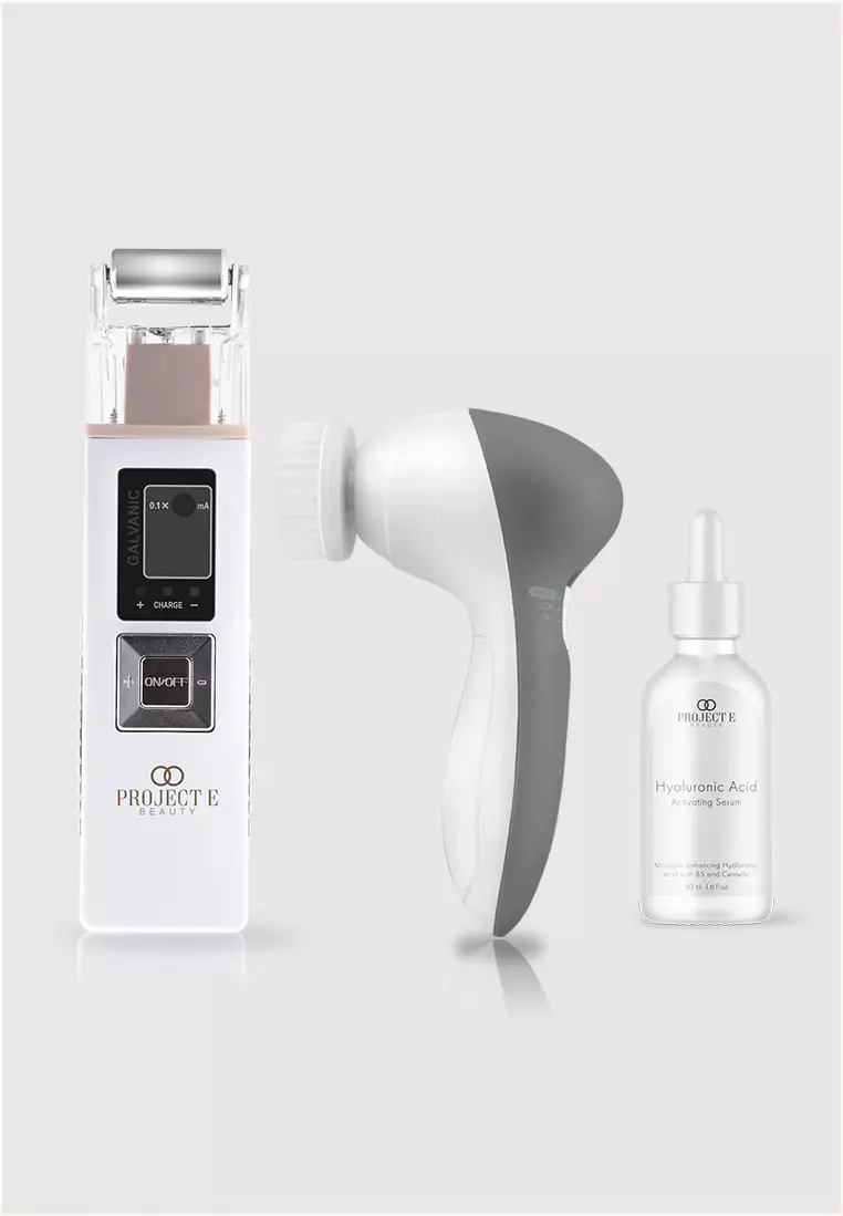 網上選購 Project E Beauty Project E Beauty 煥膚亮肌潔膚套裝 2024 系列 | ZALORA香港