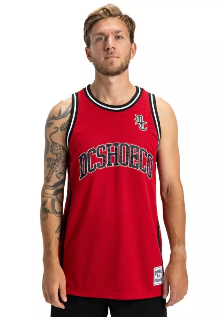 Buy DC Shoes Mens Hoops Basketball Tank Online | ZALORA Malaysia