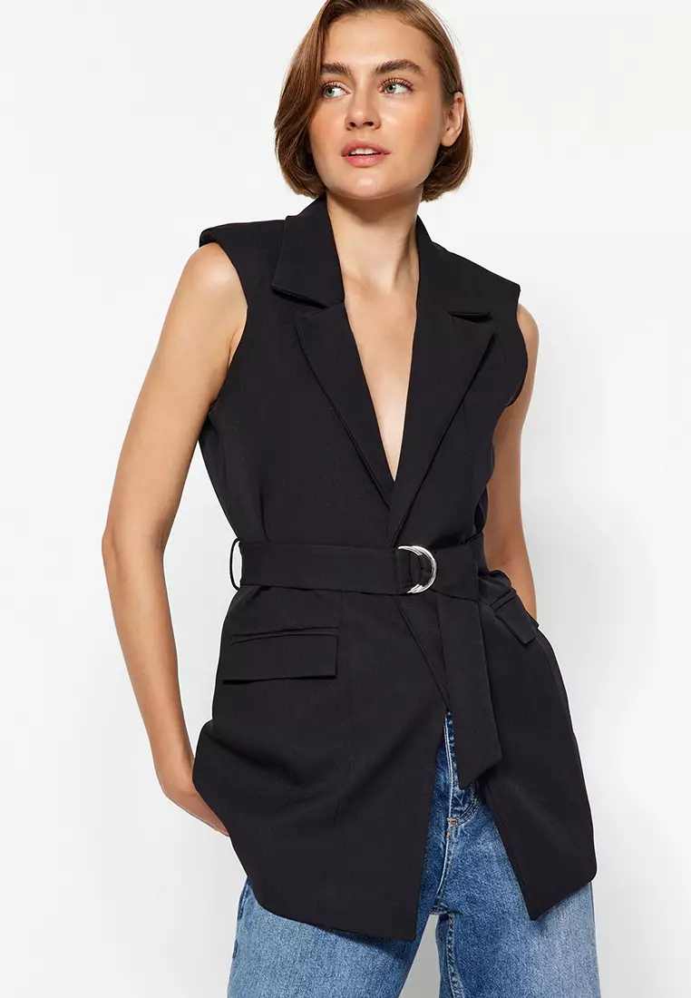 Buy Trendyol Belted Vest 2026 Online | ZALORA