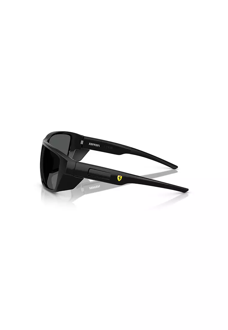 Buy Scuderia Ferrari Men's Rectangle Frame Black Injected Sunglasses ...