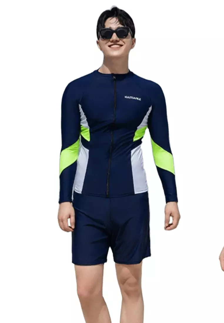 Buy LYCKA LLL3099 Korean Style Men Rash Guard 3-Pieces Set Multi 2025 ...