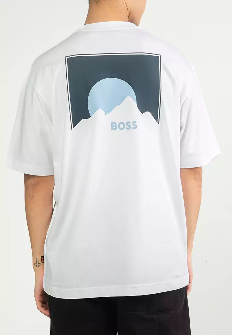 Buy BOSS Move T-Shirt - BOSS Orange Online | ZALORA Malaysia