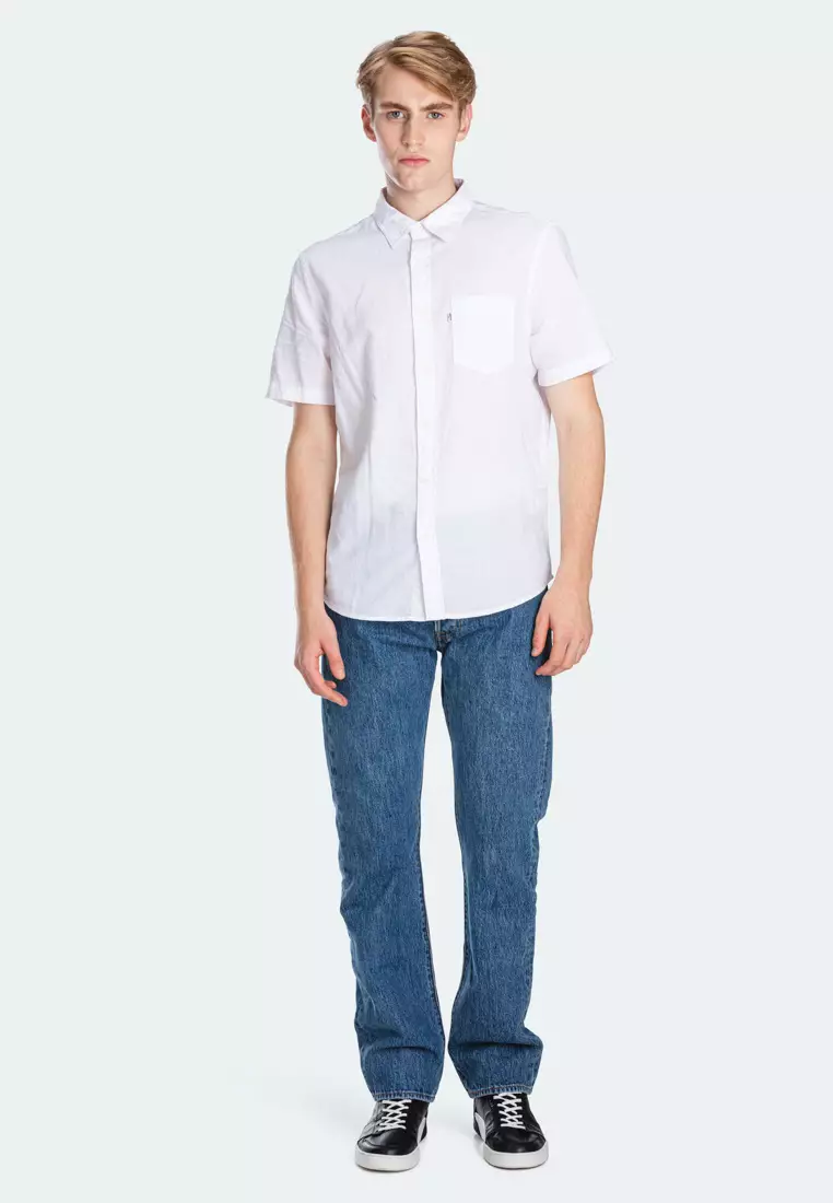 Jual Levi's Levi's Ss Classic 1 Pkt Standrd White (86627-0000) Original ...