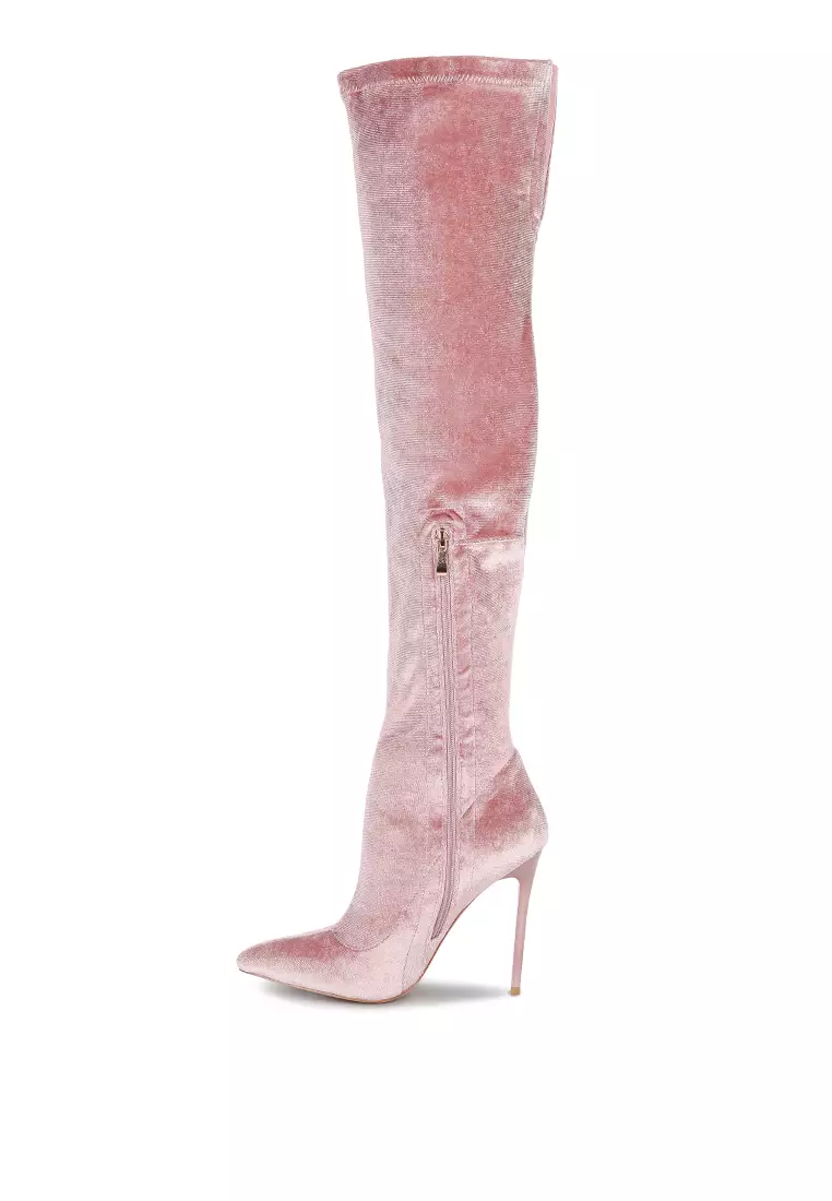 Buy London Rag Rose Stiletto Calf Boots 2025 Online | ZALORA Philippines