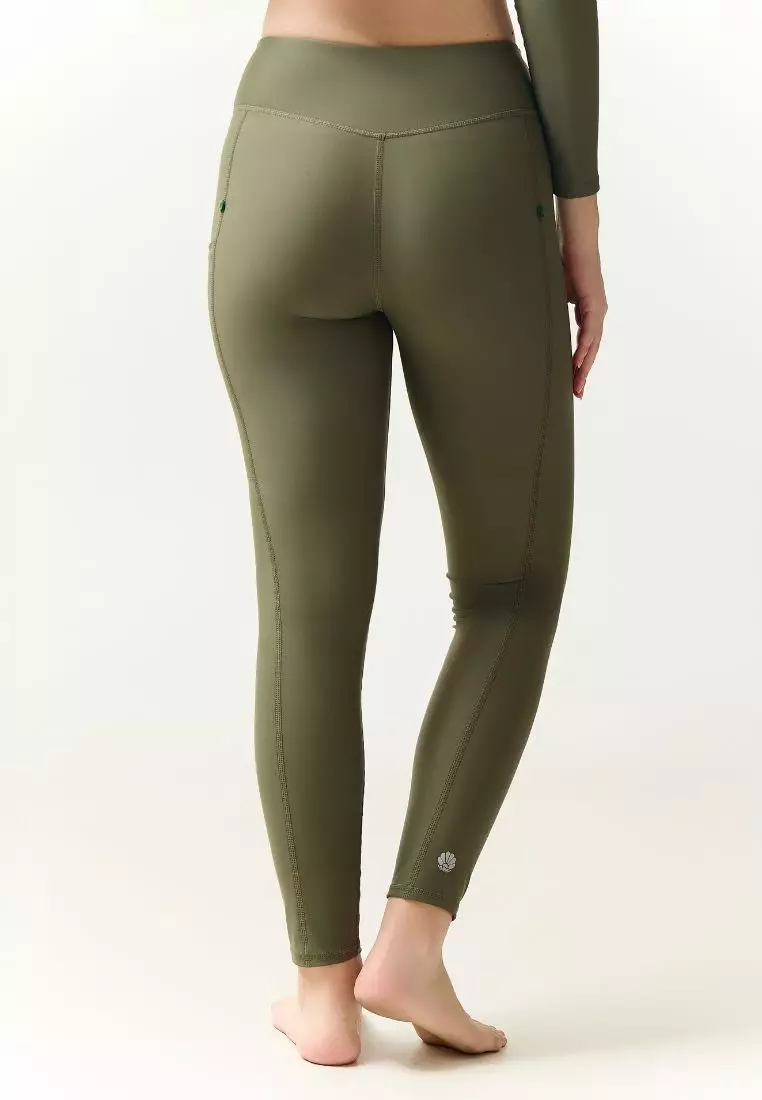 Buy LANUUK LANUUK Classic Swim Tights – Olive Online | ZALORA Malaysia
