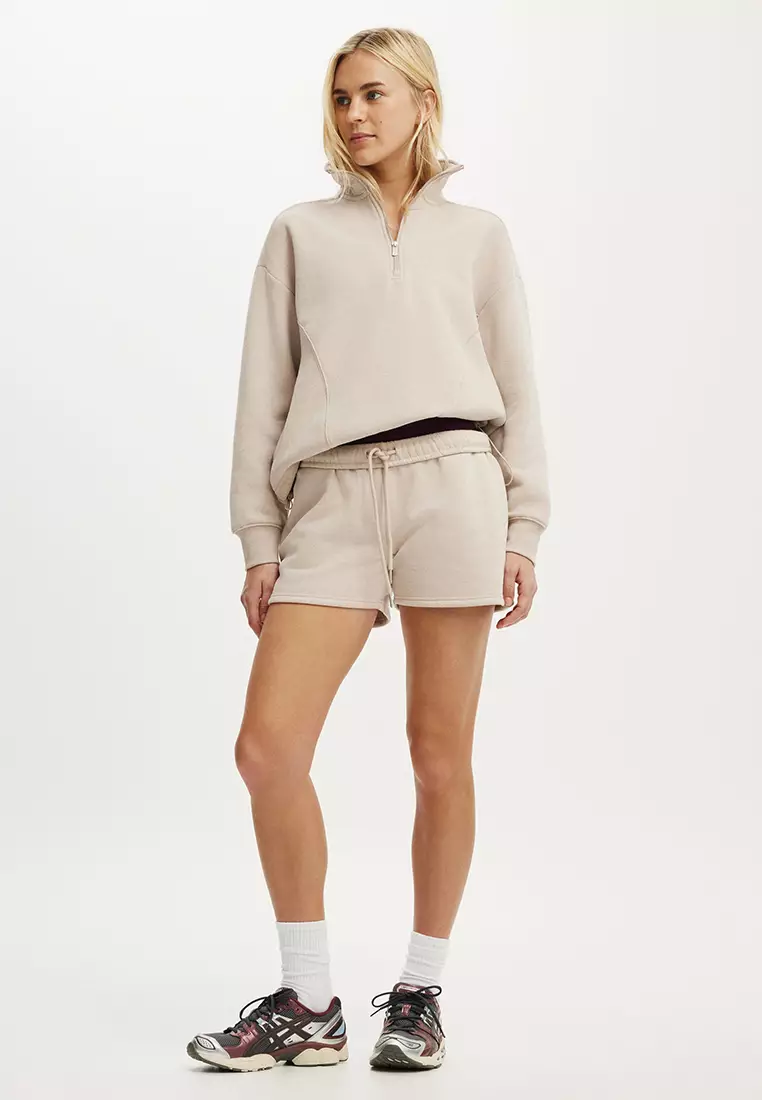 Buy Cotton On Body Plush Half Zip Sweatshirt 2026 Online | ZALORA
