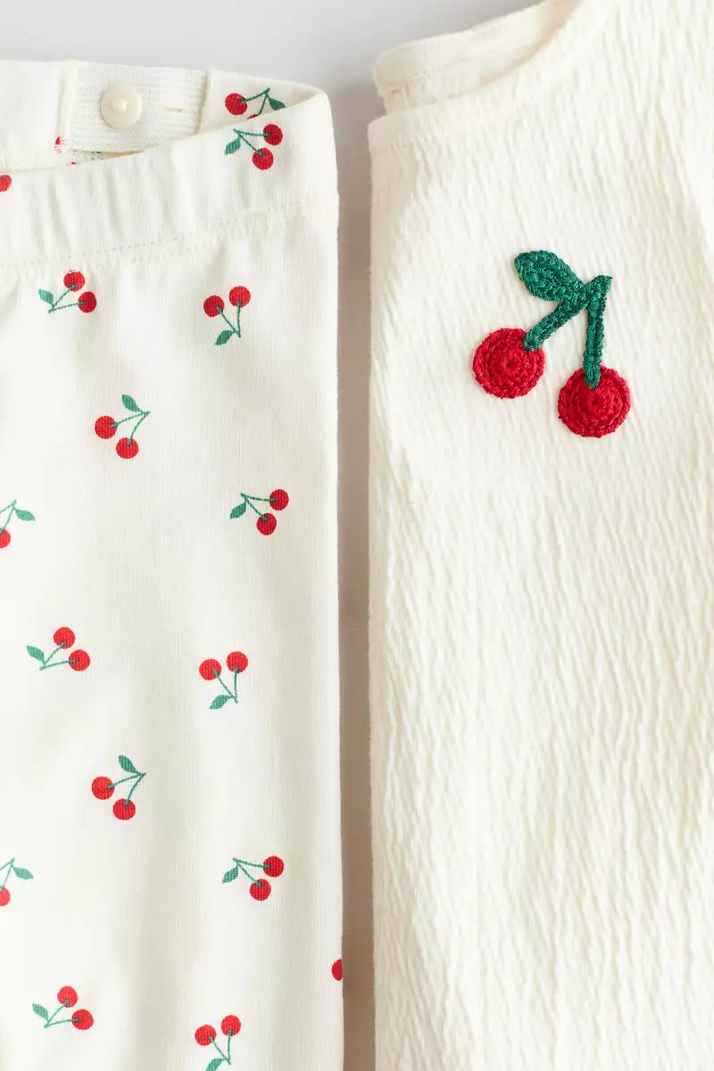 Buy H&M 2-piece top and leggings set Online | ZALORA Malaysia