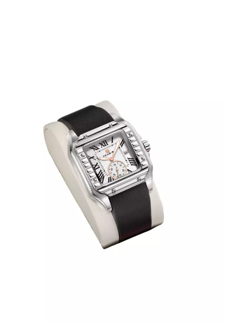 Buy OPCHIC Santos Large Dial Luminous Quartz Watch 2025 Online | ZALORA