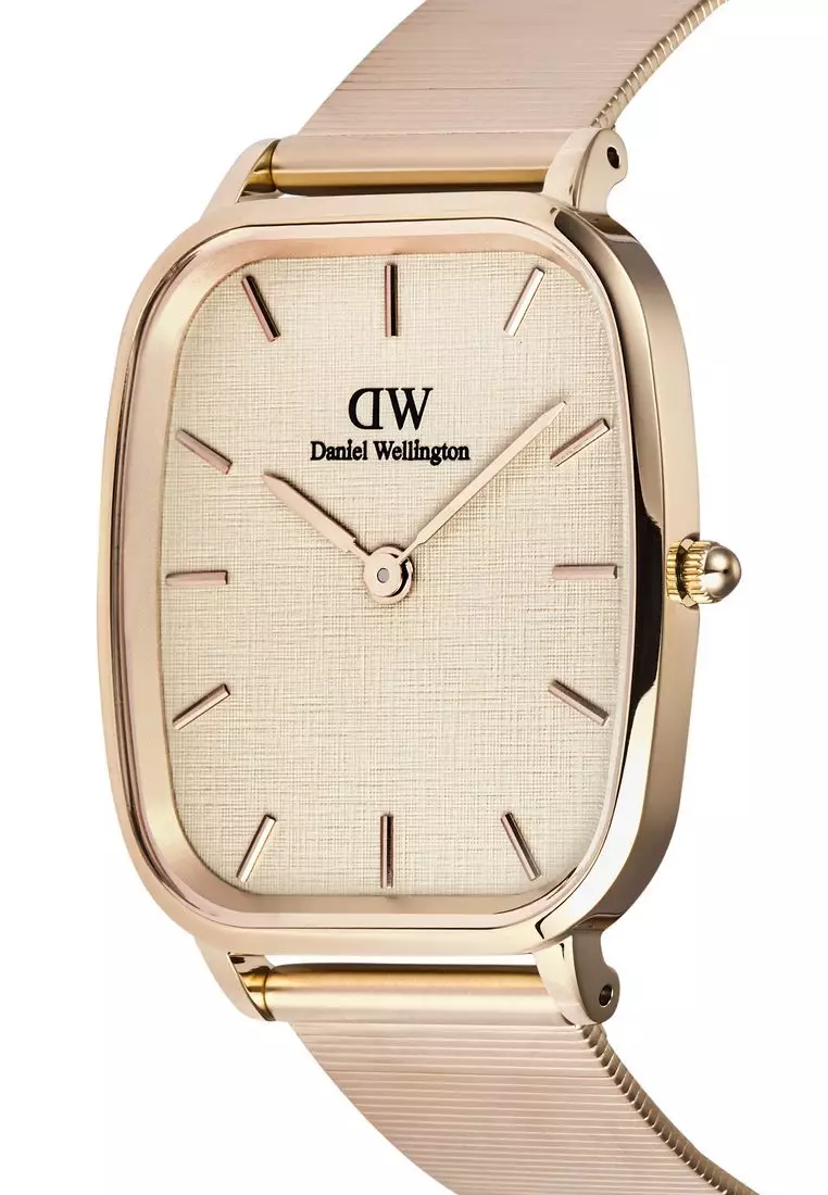 Jual Daniel Wellington Marlon Wire Linen Rose Gold - Men Watch ...