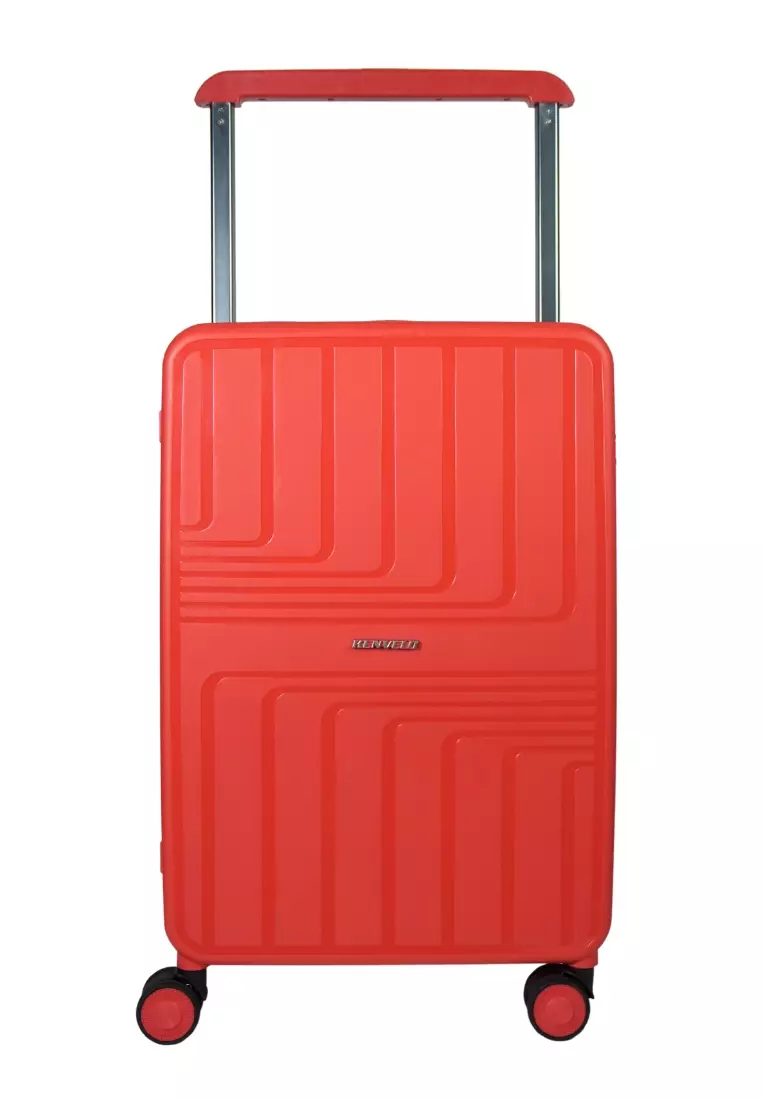 Buy Kenvelo Kenvelo 24 inch PP Wide Trolley Case Secure zip & TSA lock ...