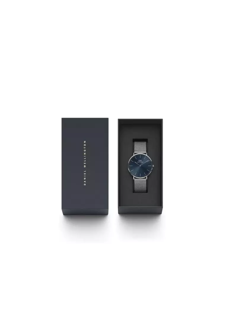 Daniel Wellington Classic 40mm Sterling Silver Arctic Dial Watch for ...