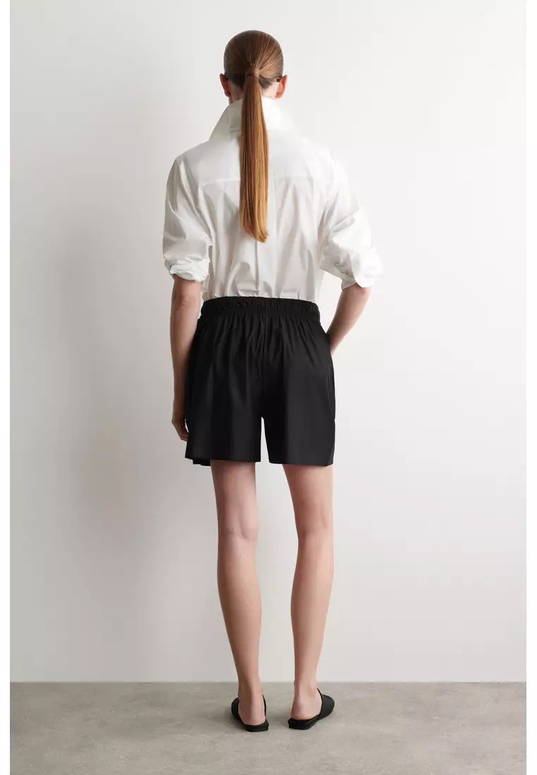 Buy COS RUCHED-WAIST SHORTS 2026 Online | ZALORA
