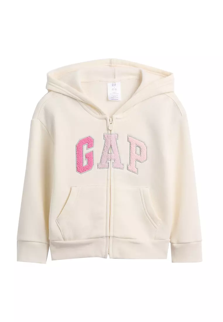 Buy GAP Vintage French Logo Full Zip Hoodie 2025 Online | ZALORA ...